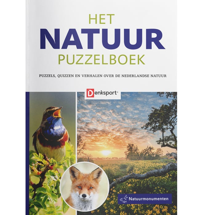DENKSPORT - Het Natuur Puzzelboek